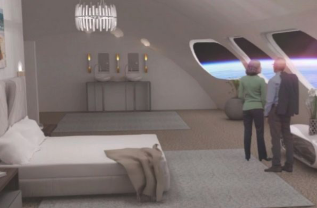 Así serán las suites que Hilton diseñará para los astronautas de la ...