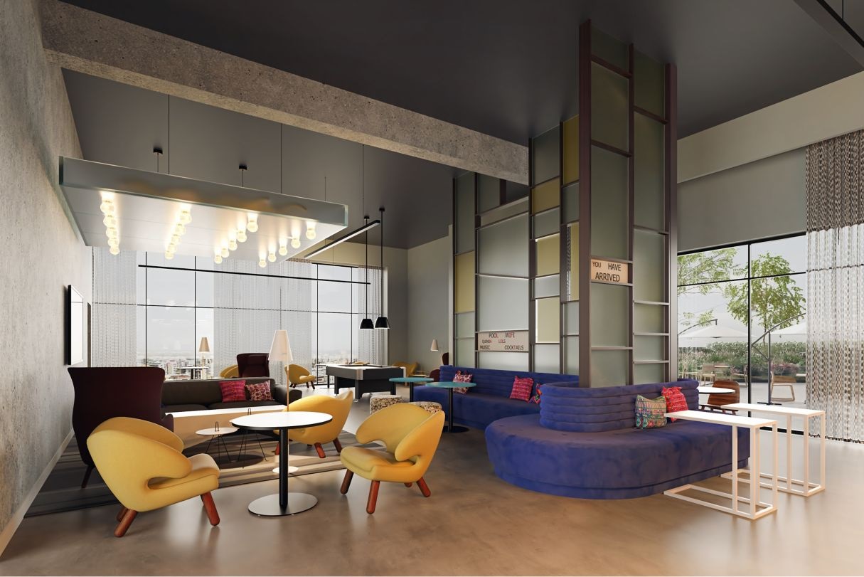 Santo Domingo: un colorido Aloft de diseño "glitch" debuta en Piantini - Desarrollo Hotelero